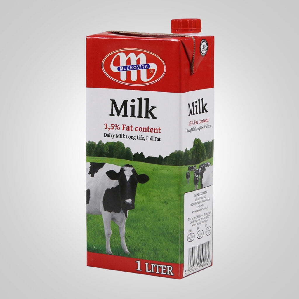 UHT milk (3.5% fat) 12x1 l – Chauhdry Food Traders