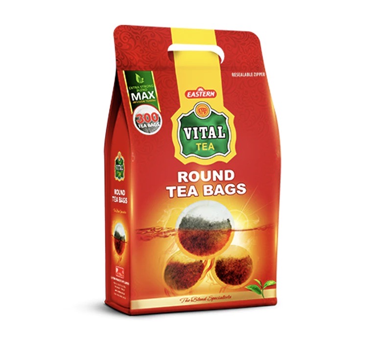 Vital Black Tea - Round tea bags (300 bags) – Chauhdry Food Traders