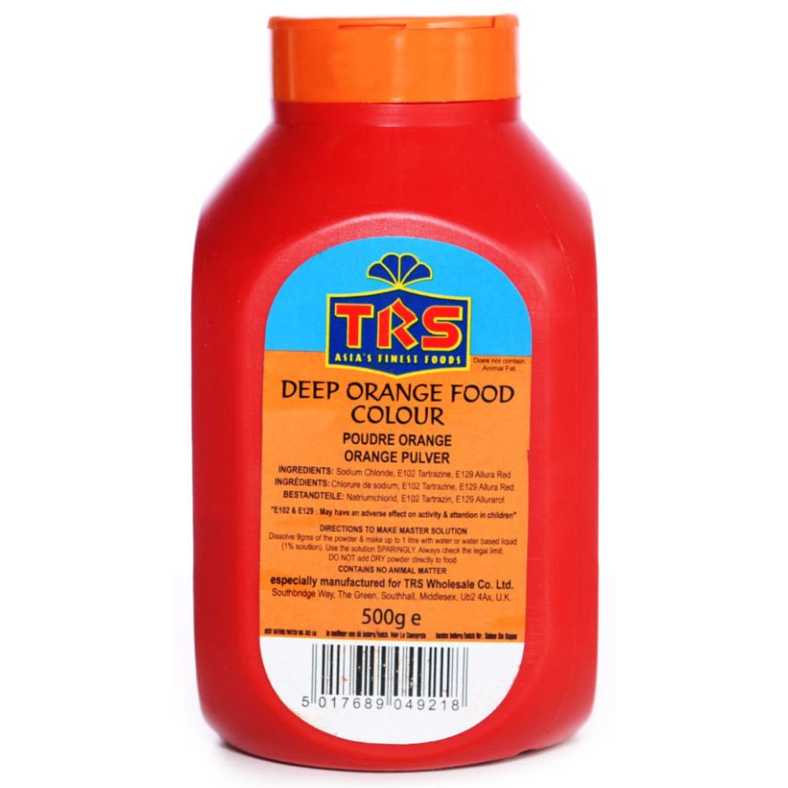 Orange food coloring TRS 500g – Chauhdry Food Traders